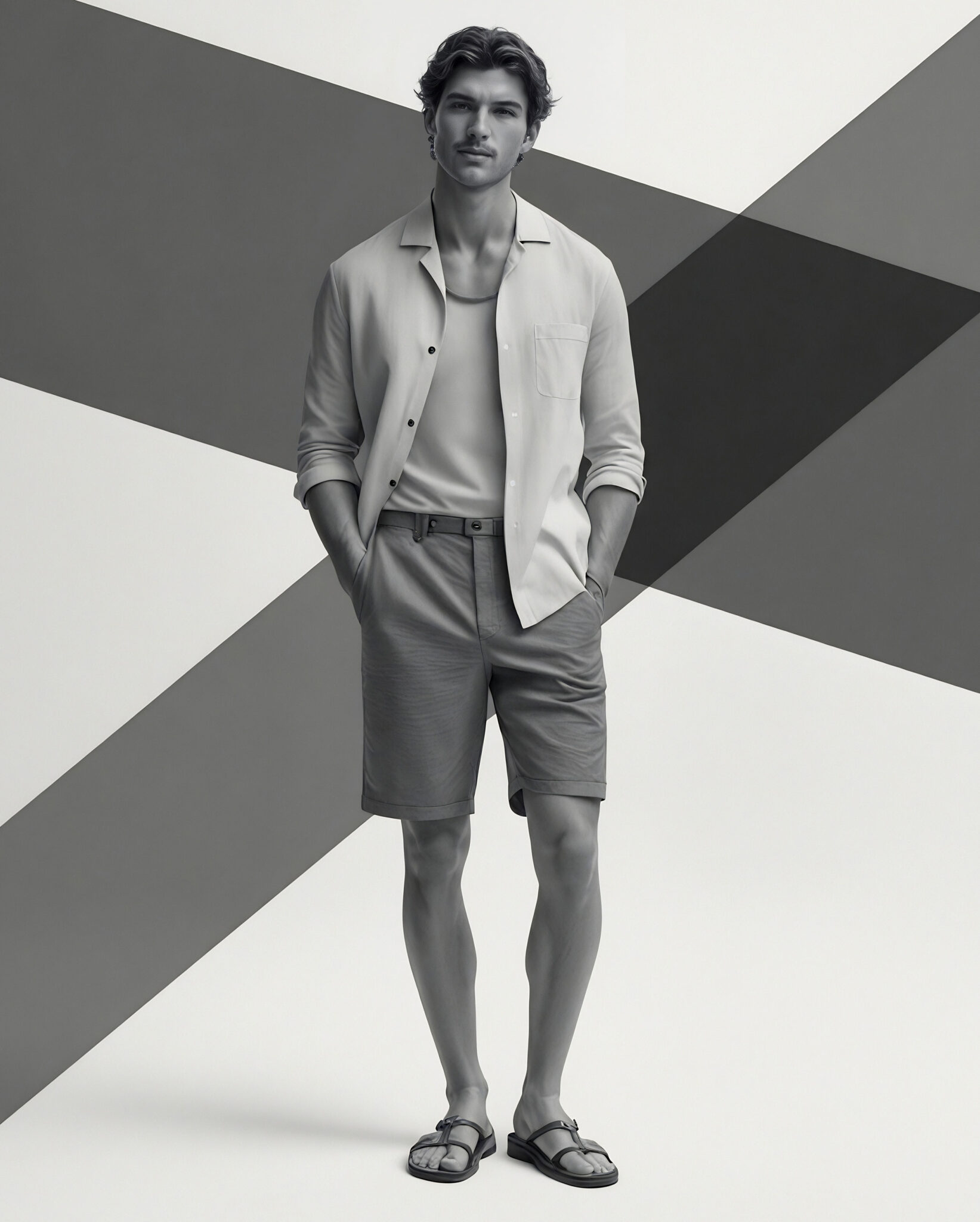 Stand Bold: Distinct textures and bold contrasts create a strong ...